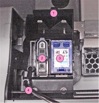 ProJet CJP x60 Carriage and Print Head