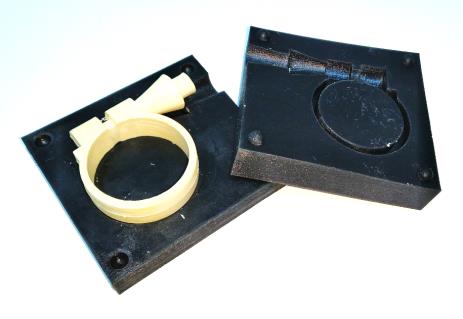 ProJet MJP 2500 RTV Silicone Molding with MJP Master Patterns and ...