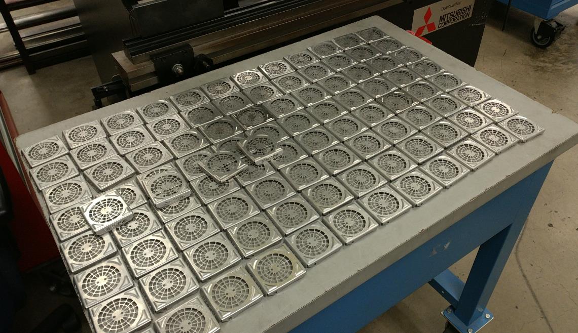 ProJet MJP 2500 Indirect Manufacturing Sheet Metal Forming with MJP Parts