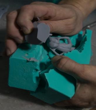 RTV Silicone Molding with MJP Master Patterns and Direct Printed MJP Molds