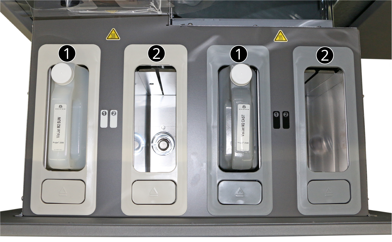 ProJet MJP 2500 Material Cartridge Removal and Installation