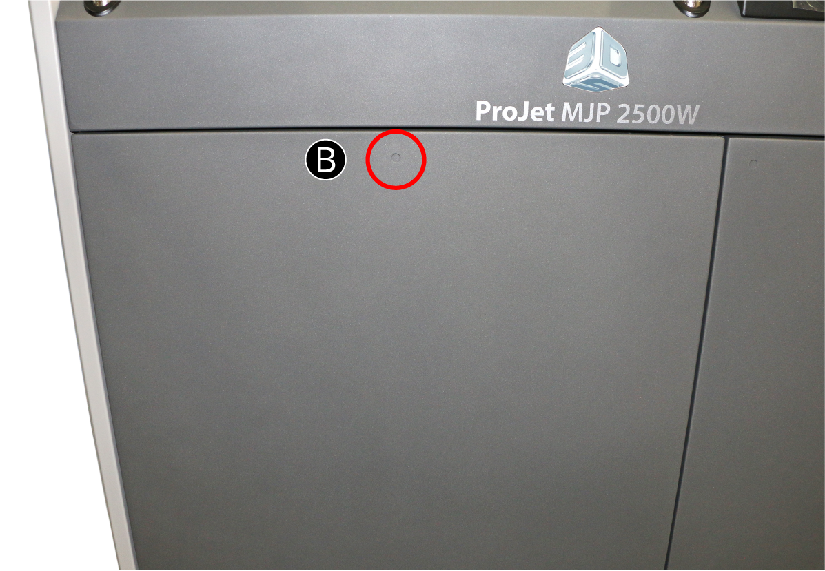 ProJet MJP 2500 Material Cartridge Removal and Installation