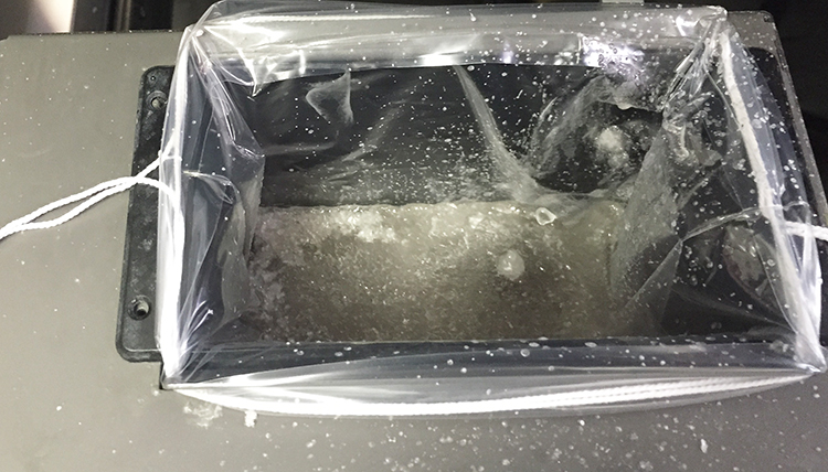 ProJet MJP 2500 Changing Waste Bag