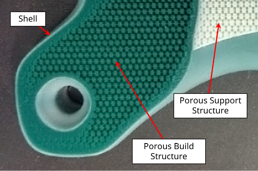 Replacing Interior Solid Build Material with Air