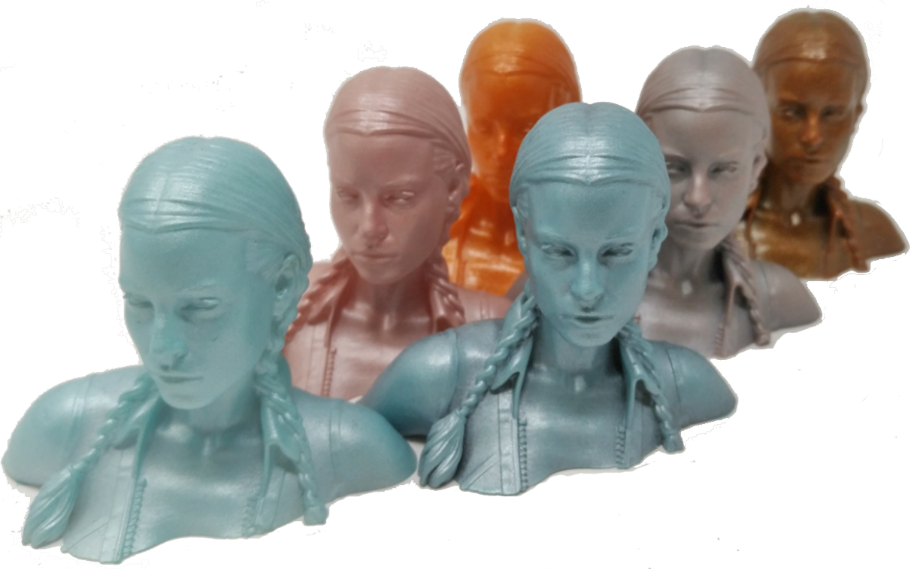 ProJet MJP 2500 Opaque and Translucent Painting