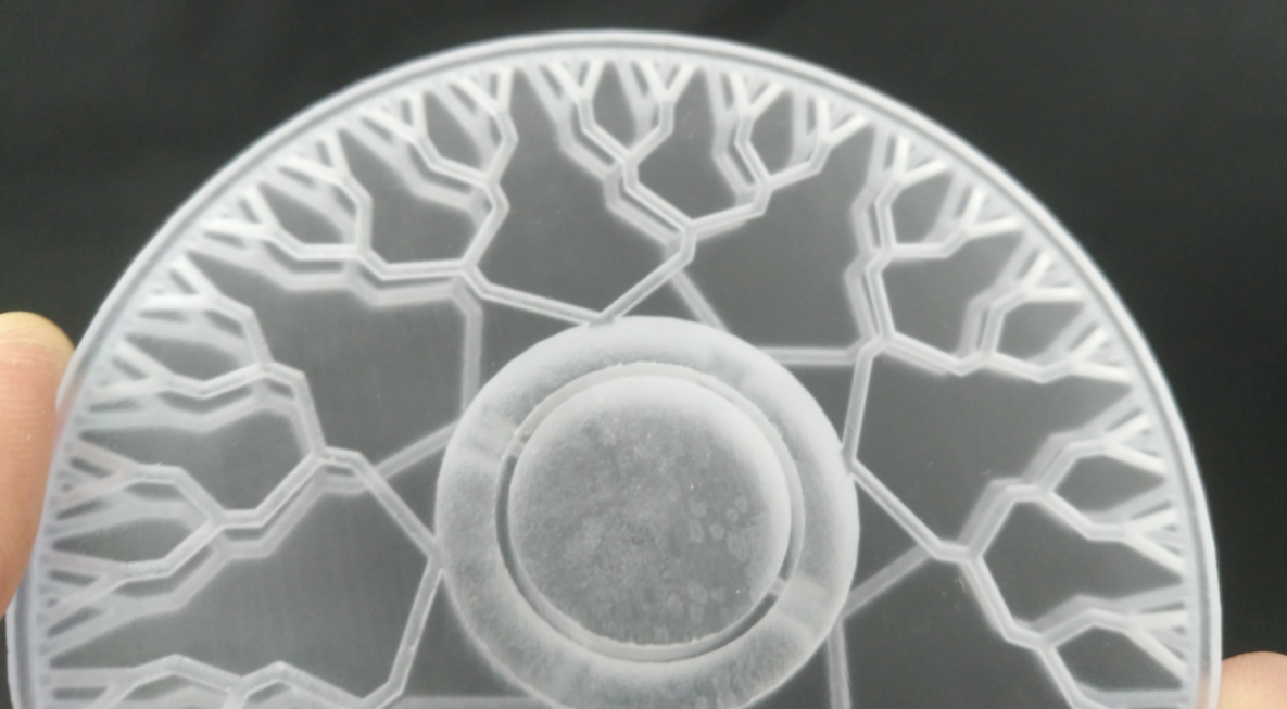 ProJet MJP 2500 Optical Clarity through Post Processing and Clear Coating