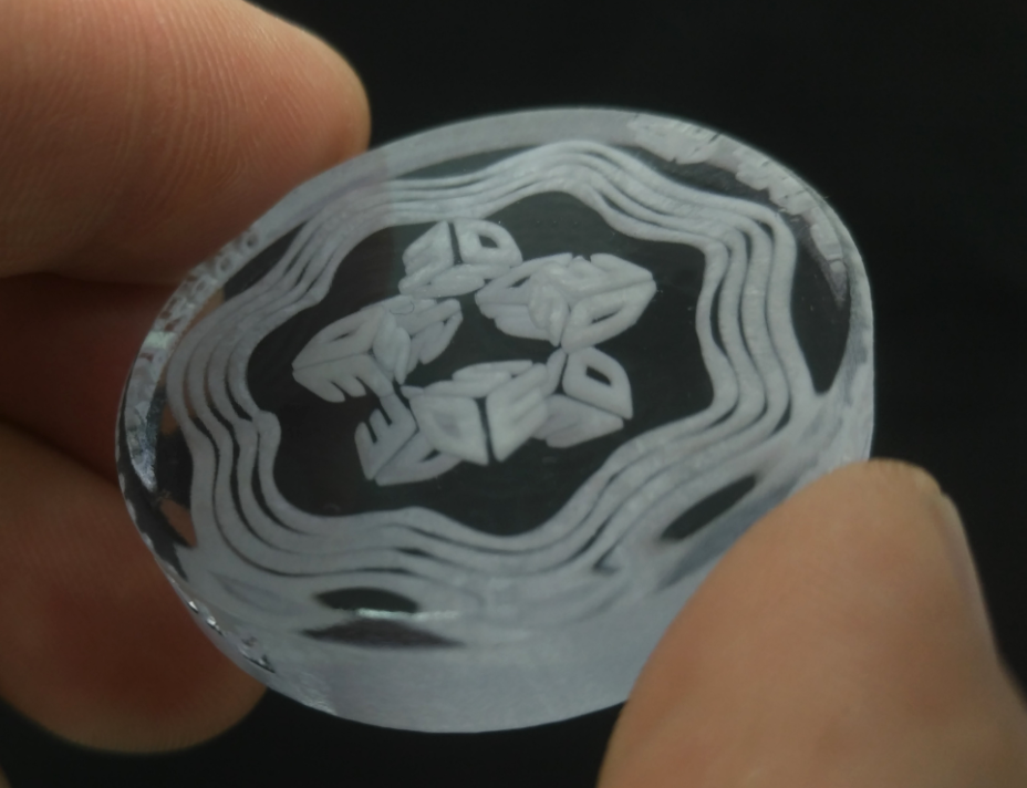 ProJet MJP 2500 Optical Clarity through Post Processing and Clear Coating