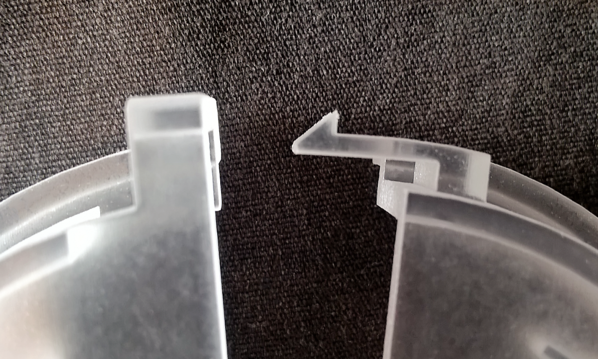 ProJet MJP 2500 Snap Fits