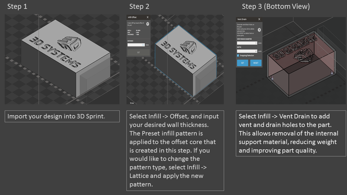 True to CAD, High-Fidelity, Surface Texture,Entrapped Cavities, and ...