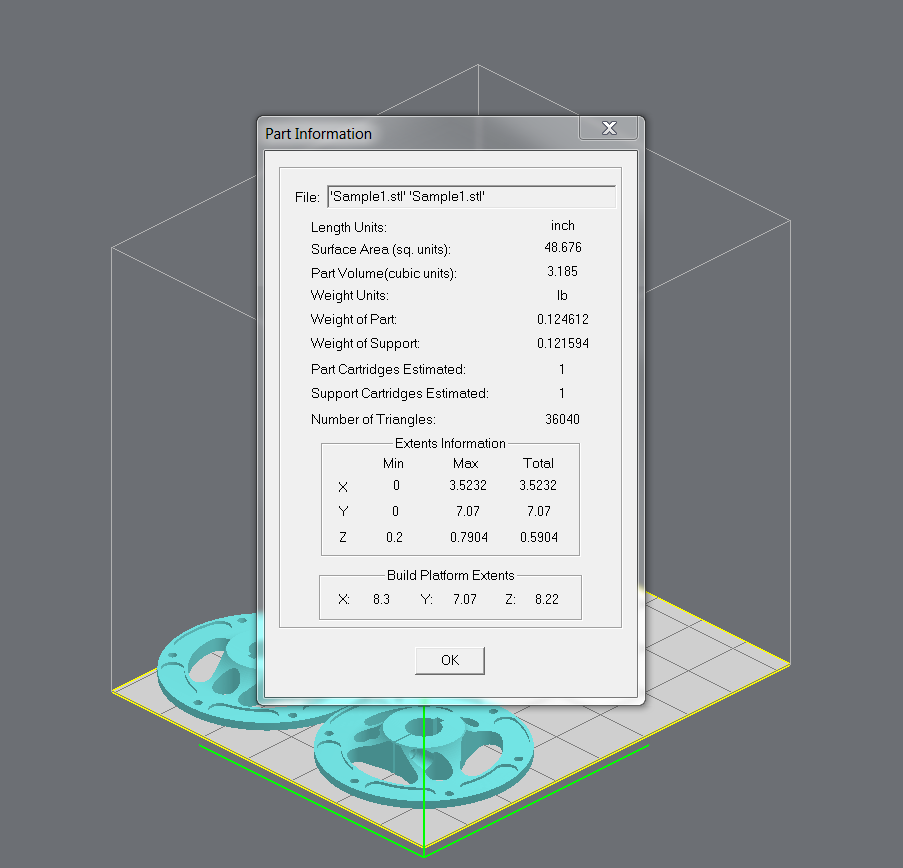 ProJet MJP 3600 Print Preview Overview