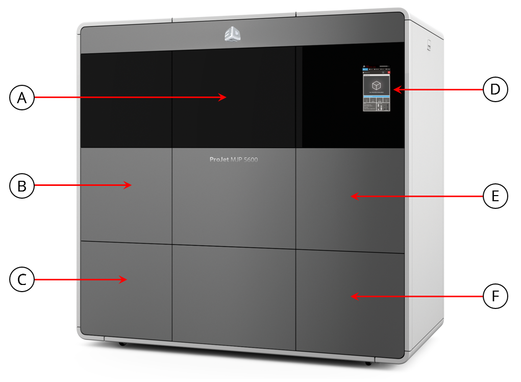 ProJet MJP 5600 PRINTER SETUP