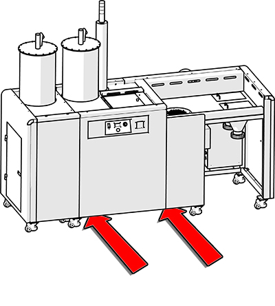 SLS 380 Facility Guide Uncrate the Printer System