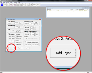 Add Initial Powder Layers