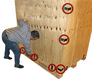 SLS 380 Facility Guide Uncrate the Printer System