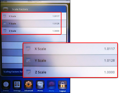 CIB00322 Measuring Scale and Offset Parts - SLA