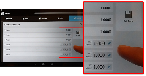 CIB00322 Measuring Scale and Offset Parts - SLA