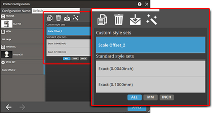 CIB00322 Measuring Scale and Offset Parts - SLA